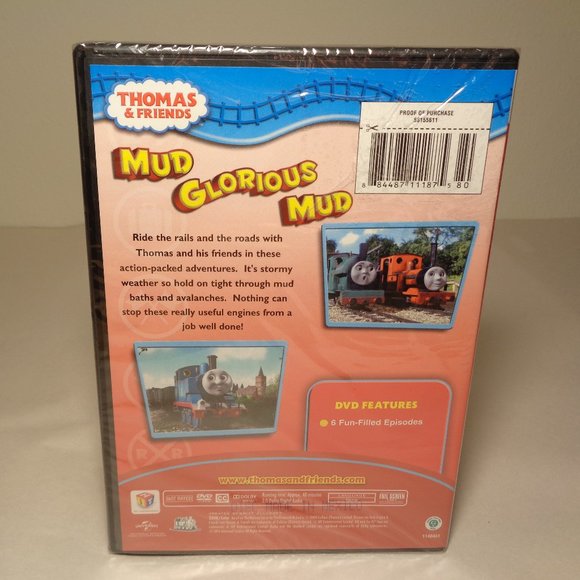 Media | Thomas Friends Mud Glorious Mud New Dvd 6 Funfilled Episodes ...